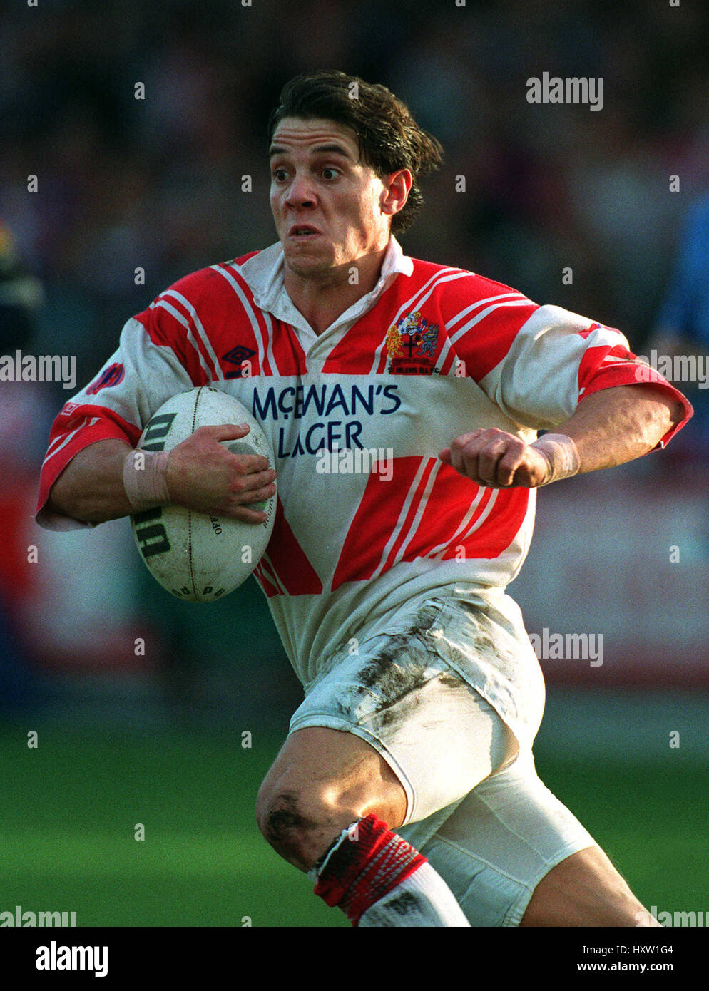 JONATHON GRIFFITHS ST. HELENS RLFC 12 November 1992 Stock Photo - Alamy
