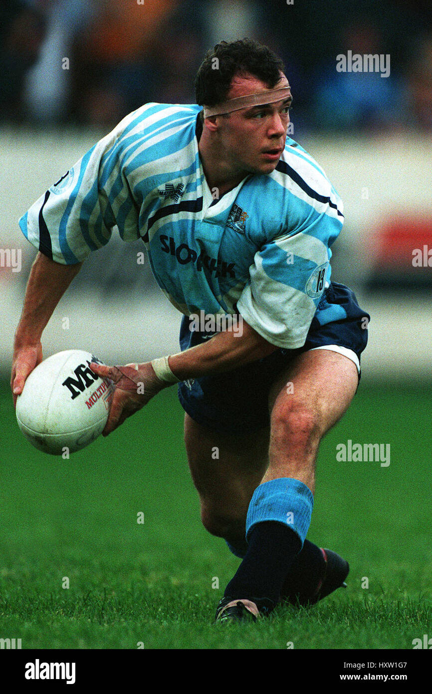 MICHAEL DIXON HULL RLFC 11 January 1994 Stock Photo - Alamy