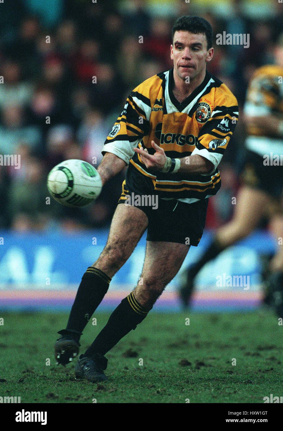 MIKE FORD CASTLEFORD RLFC 24 January 1994 Stock Photo - Alamy