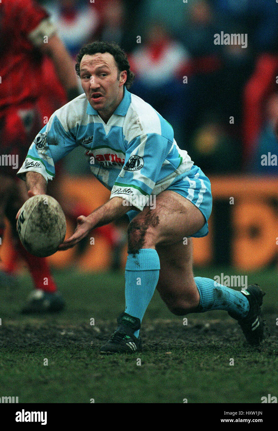 PAUL BISHOP HALIFAX RLFC 01 March 1994 Stock Photo - Alamy