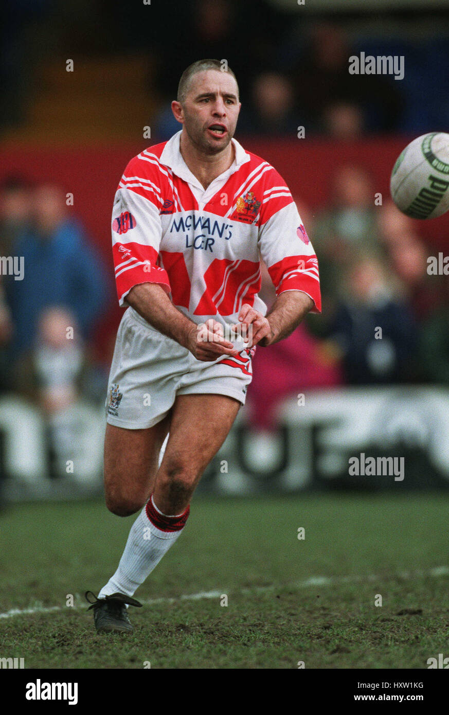 SHANE COOPER ST. HELENS RLFC 08 March 1994 Stock Photo - Alamy