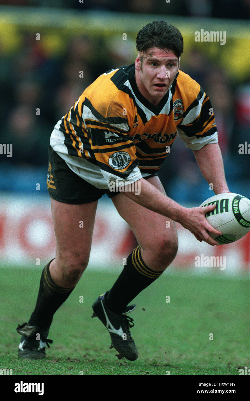RICHARD RUSSELL CASTLEFORD RLFC 14 March 1994 Stock Photo - Alamy