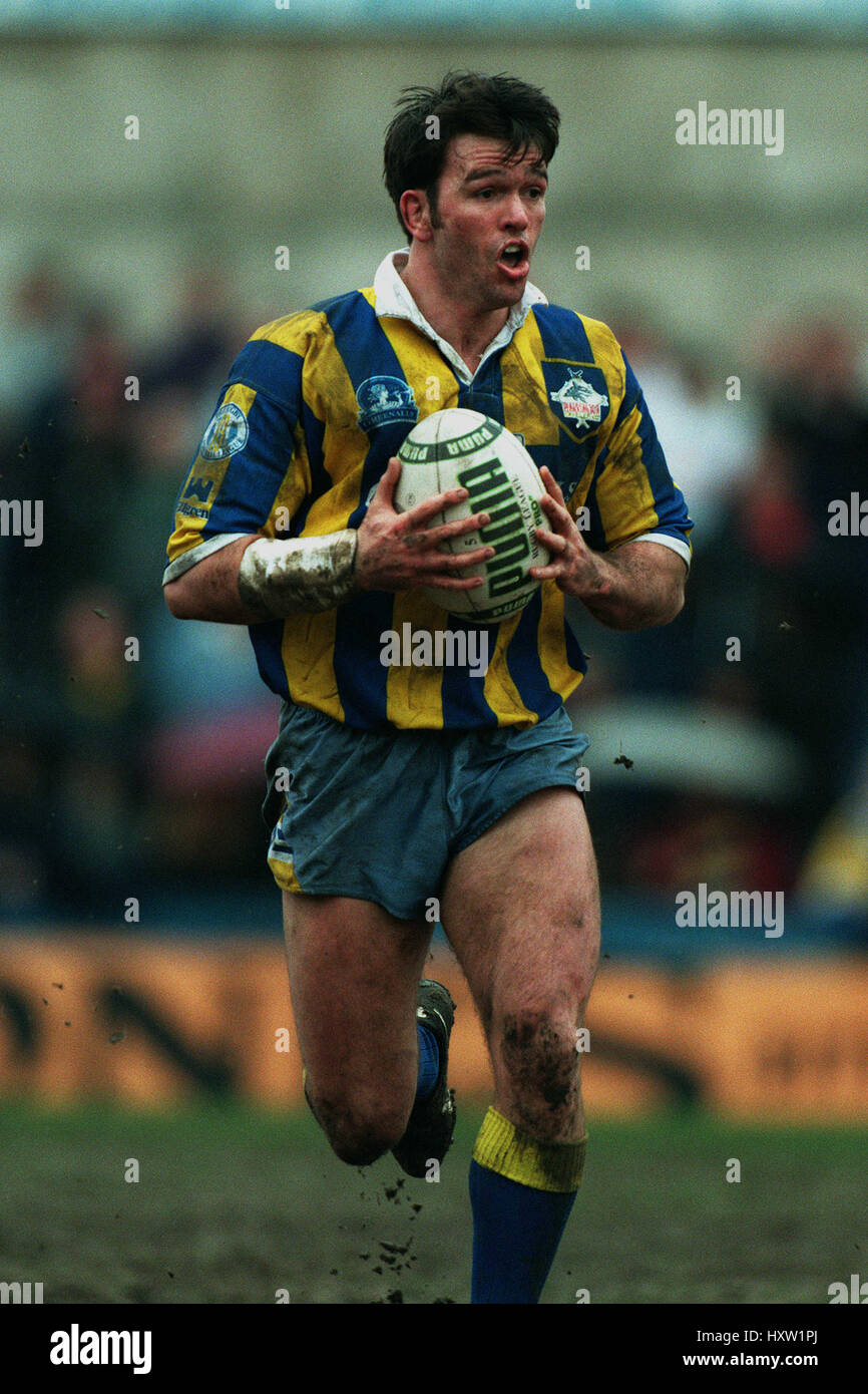 PAUL DARBYSHIRE WARRINGTON RLFC 28 March 1994 Stock Photo - Alamy