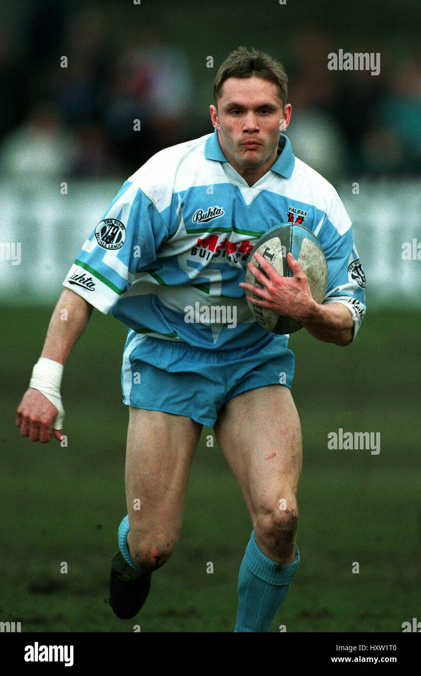 MARK PRESTON HALIFAX RLFC 28 March 1994 Stock Photo - Alamy