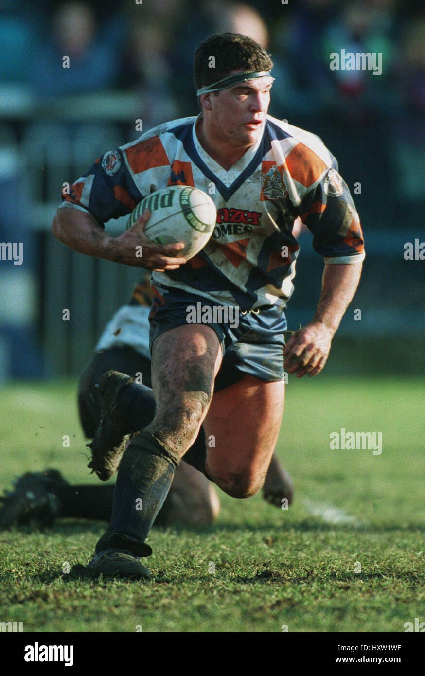 RICHARD GUNN FEATHERSTONE ROVERS RLFC 29 December 1993 Stock Photo - Alamy