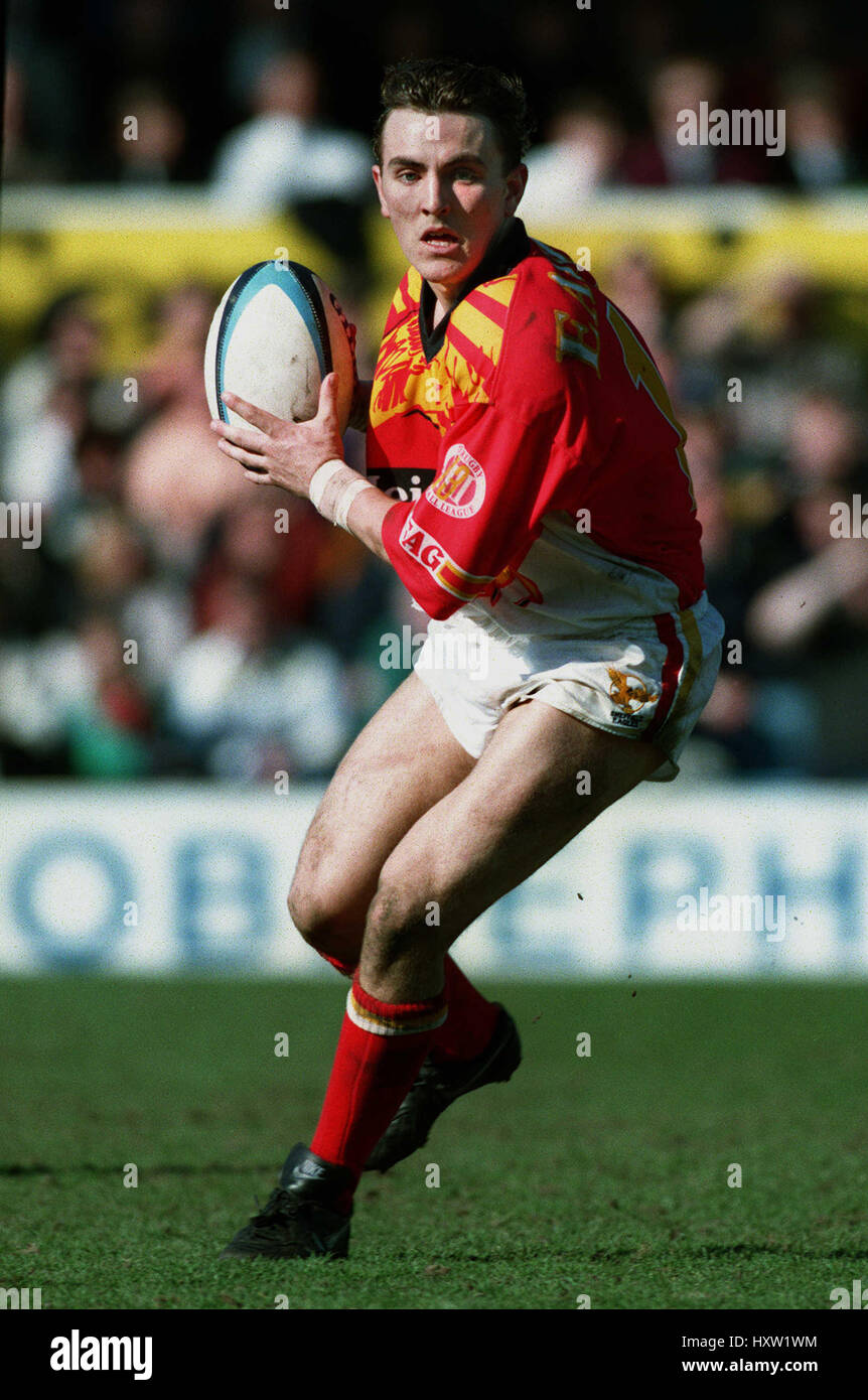 RYAN SHERIDAN SHEFFIELD EAGLES RLFC 11 April 1994 Stock Photo - Alamy