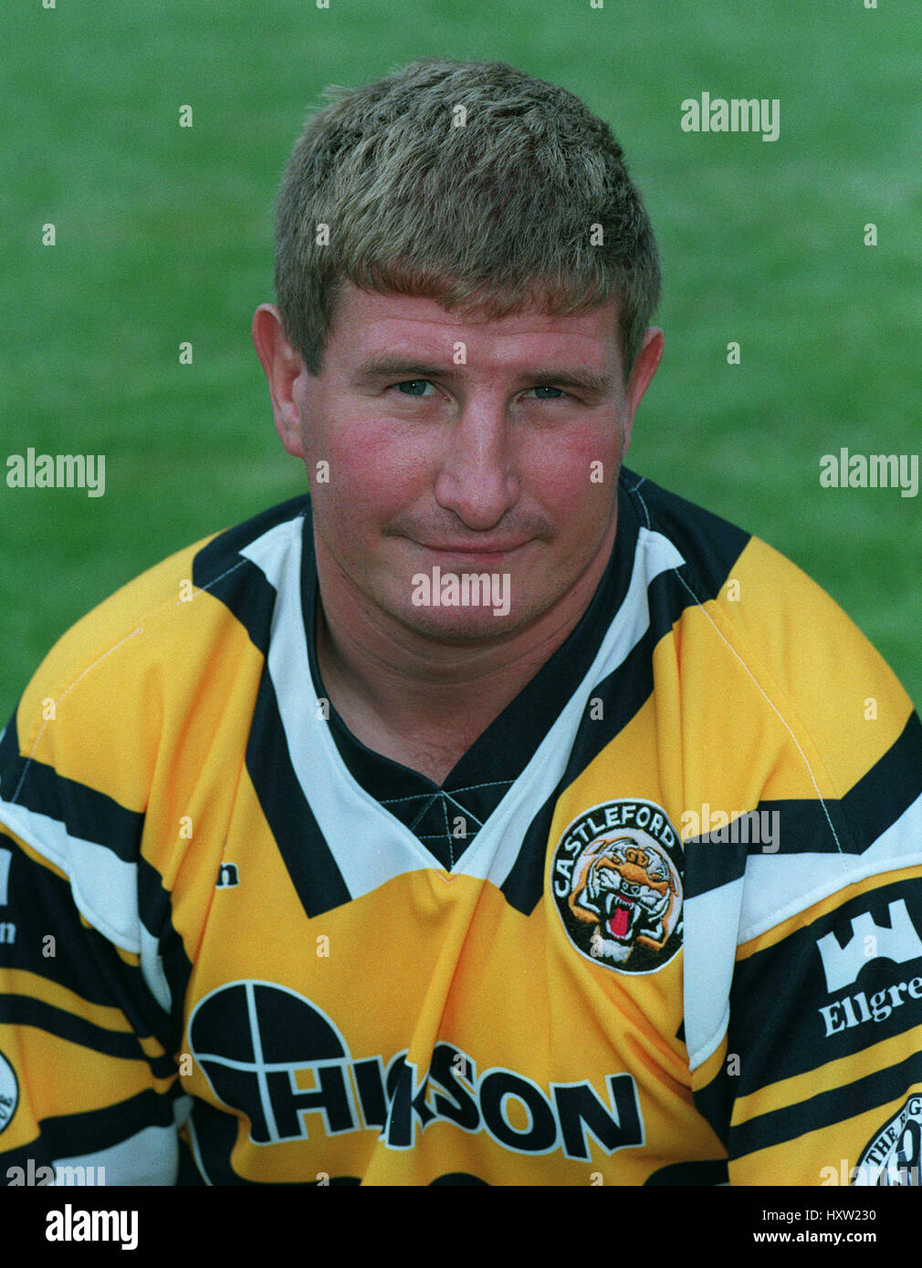 LEE CROOKS CASTLEFORD RLFC 17 August 1994 Stock Photo - Alamy