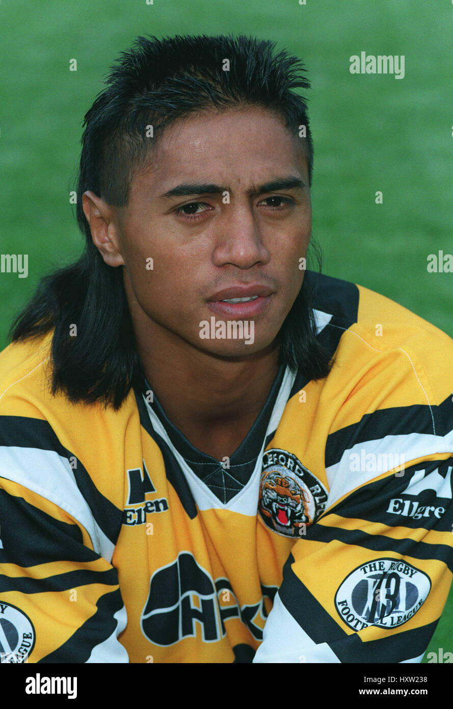 TAWERA NIKAU CASTLEFORD RLFC 17 August 1994 Stock Photo - Alamy