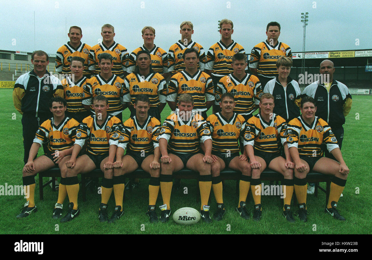 CASTLEFORD R.L.F.C 1994-95 SEASON 17 August 1994 Stock Photo - Alamy
