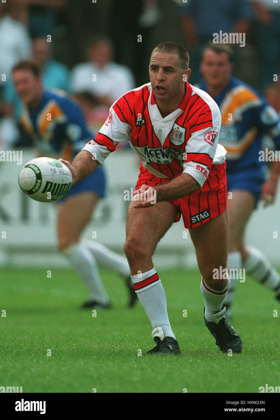 SHANE COOPER ST. HELENS RLFC 22 August 1994 Stock Photo - Alamy