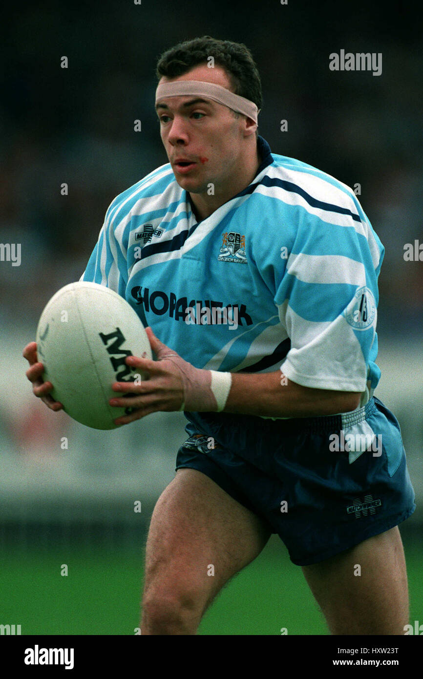 MIKE DIXON HULL RLFC 29 December 1993 Stock Photo - Alamy