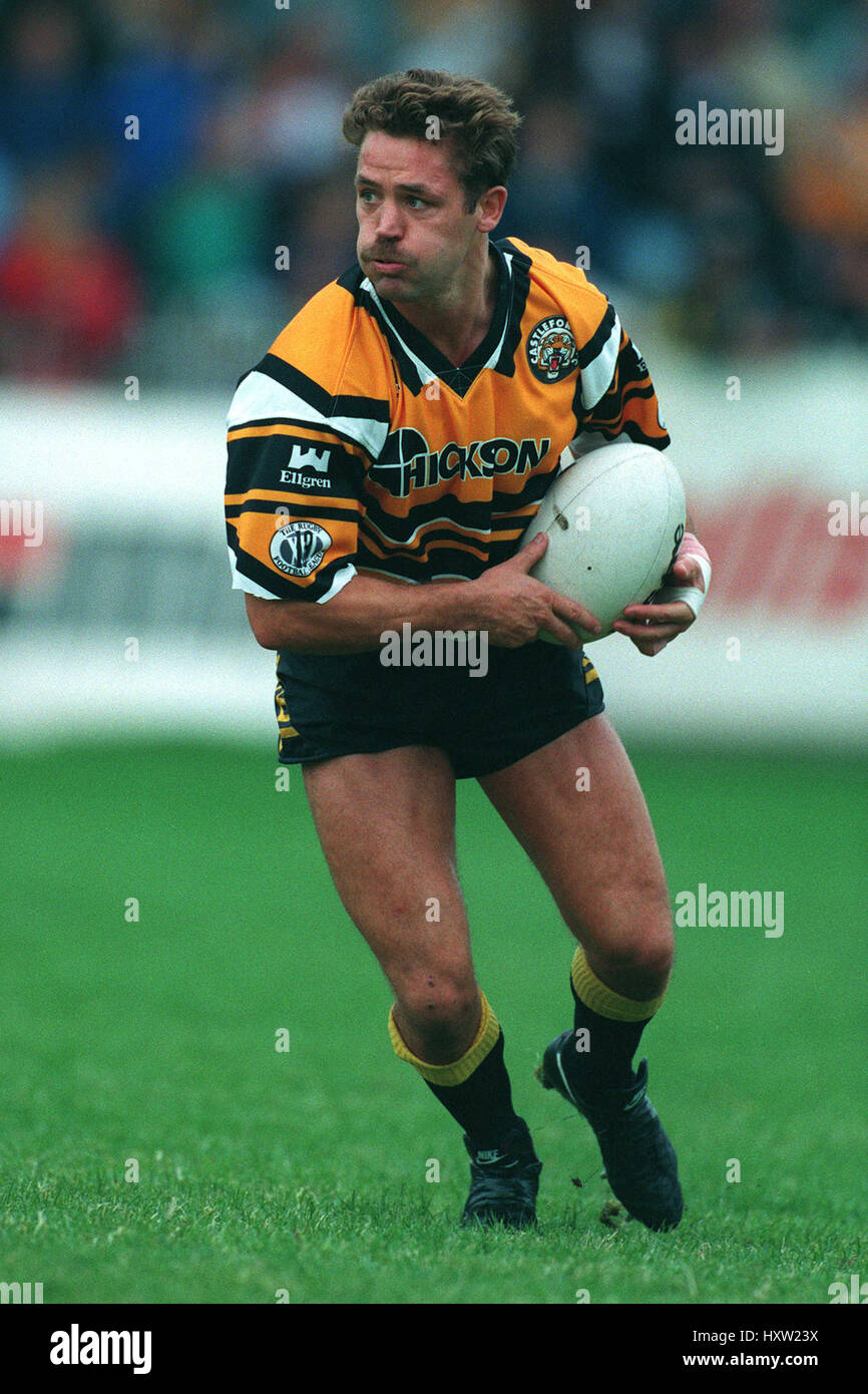 GRAHAM STEADMAN CASTLEFORD RLFC 29 December 1993 Stock Photo - Alamy