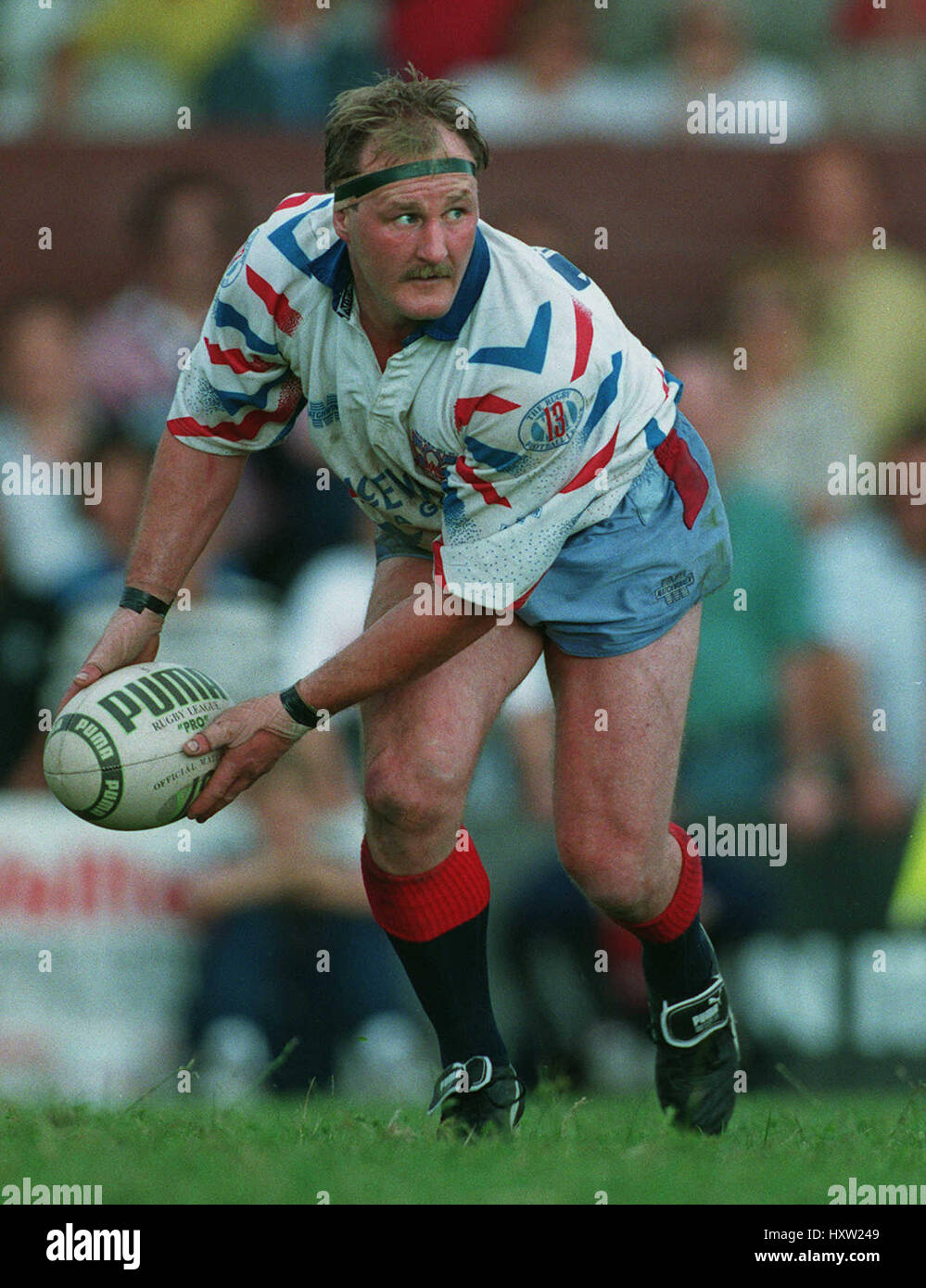 NIGEL BELL WAKEFIELD TRINITY RLFC 22 August 1994 Stock Photo - Alamy