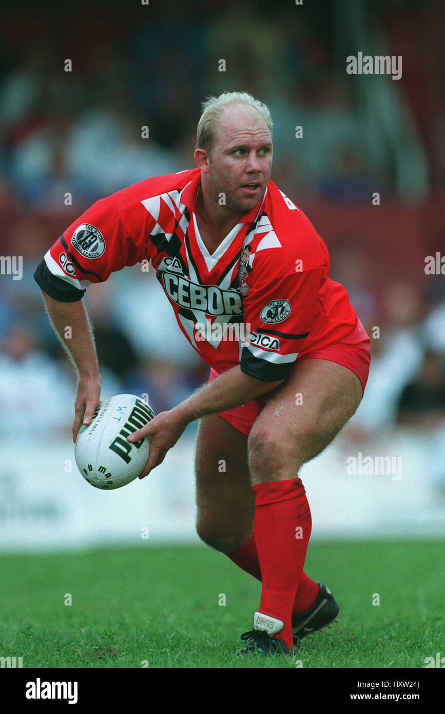 MIKE GREGORY SALFORD RLFC 22 August 1994 Stock Photo - Alamy