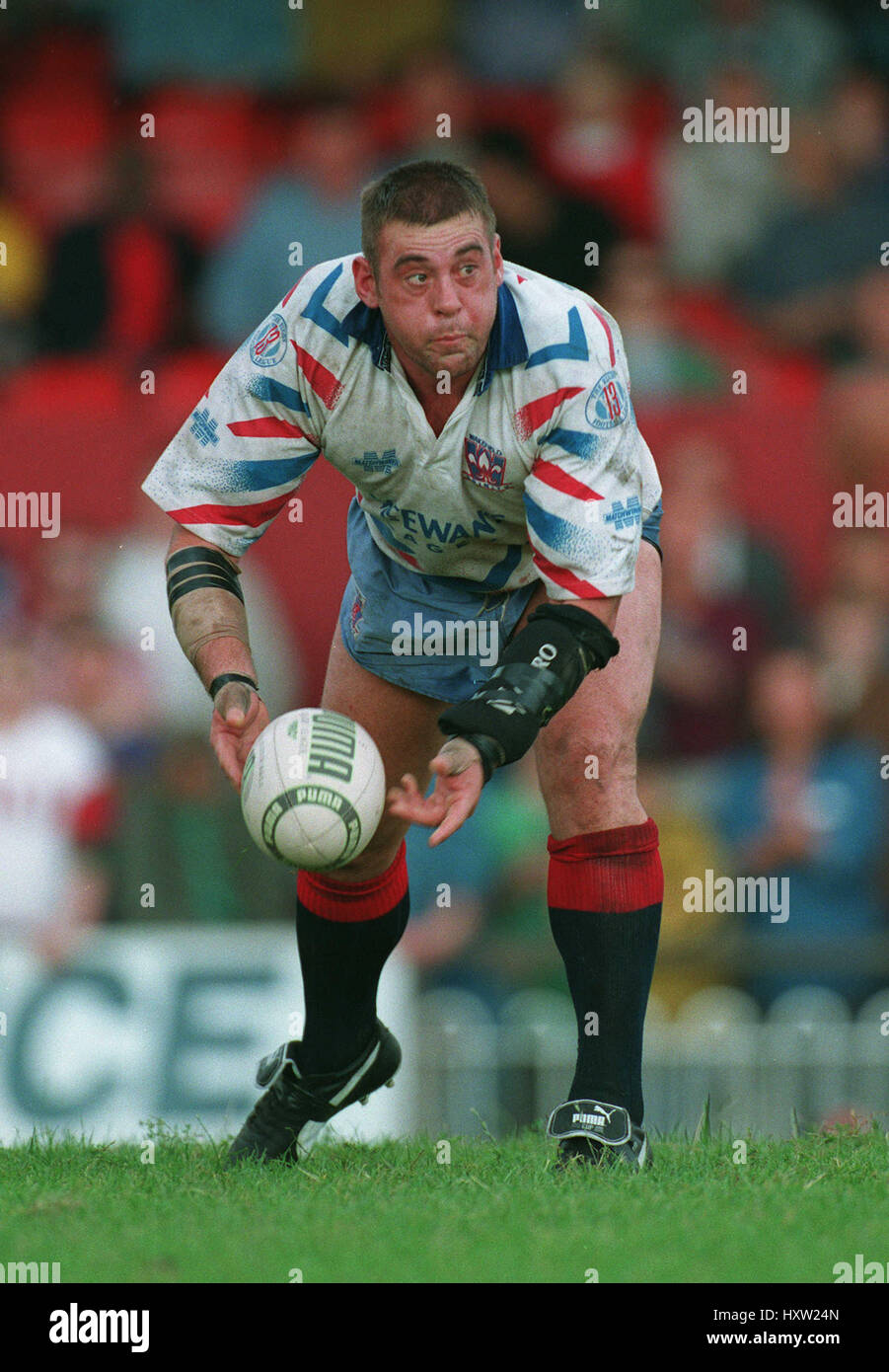 STEVE DURHAM WAKEFIELD TRINITY RLFC 22 August 1994 Stock Photo - Alamy