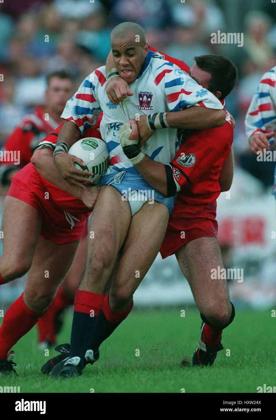 ANDY WILSON WAKEFIELD TRINITY RLFC 22 August 1994 Stock Photo - Alamy
