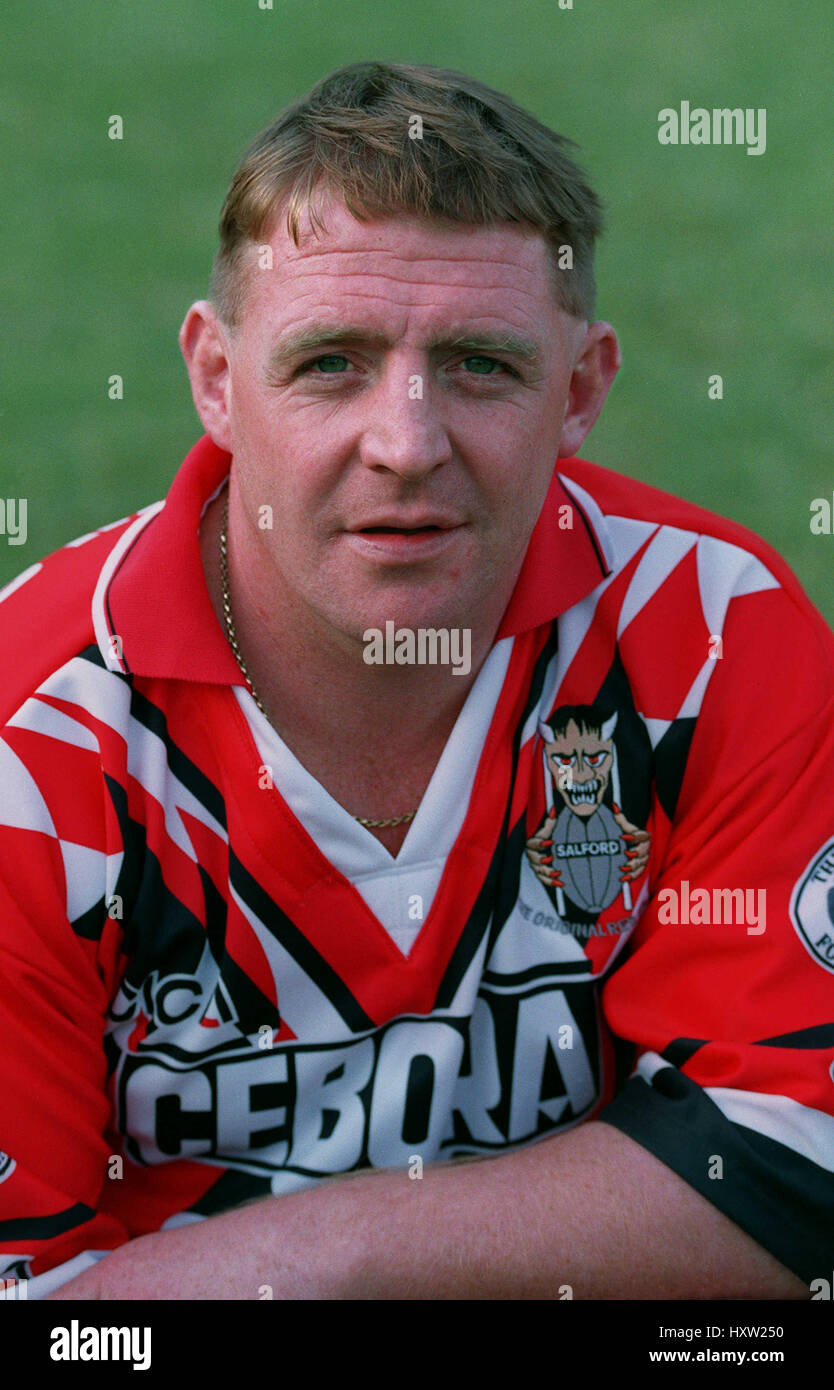 ANDY GREGORY SALFORD RLFC 23 August 1994 Stock Photo - Alamy