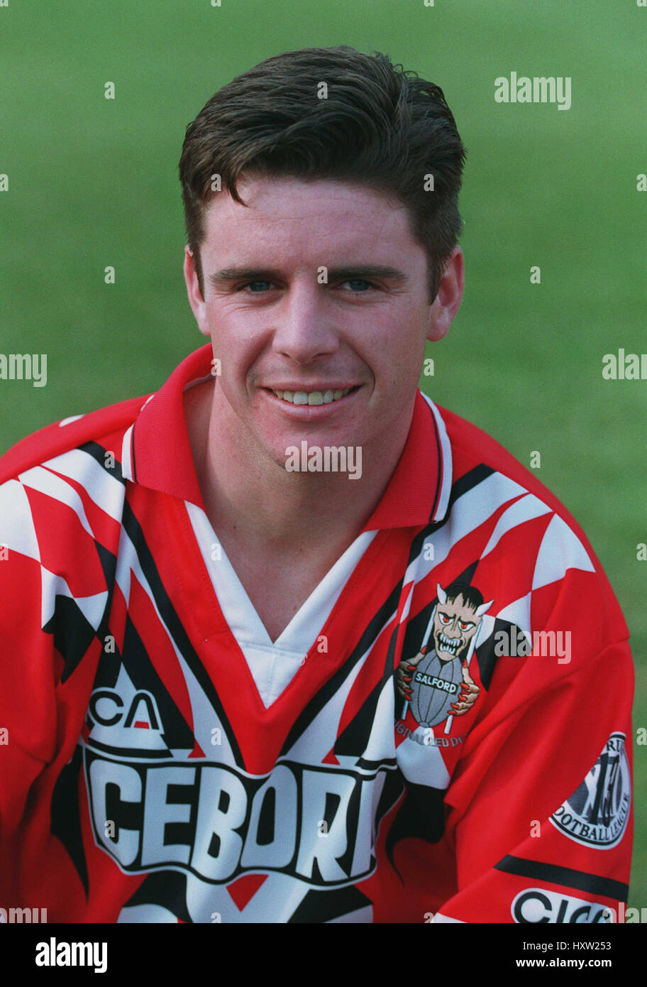 STEVEN BLAKELEY SALFORD RLFC 23 August 1994 Stock Photo - Alamy