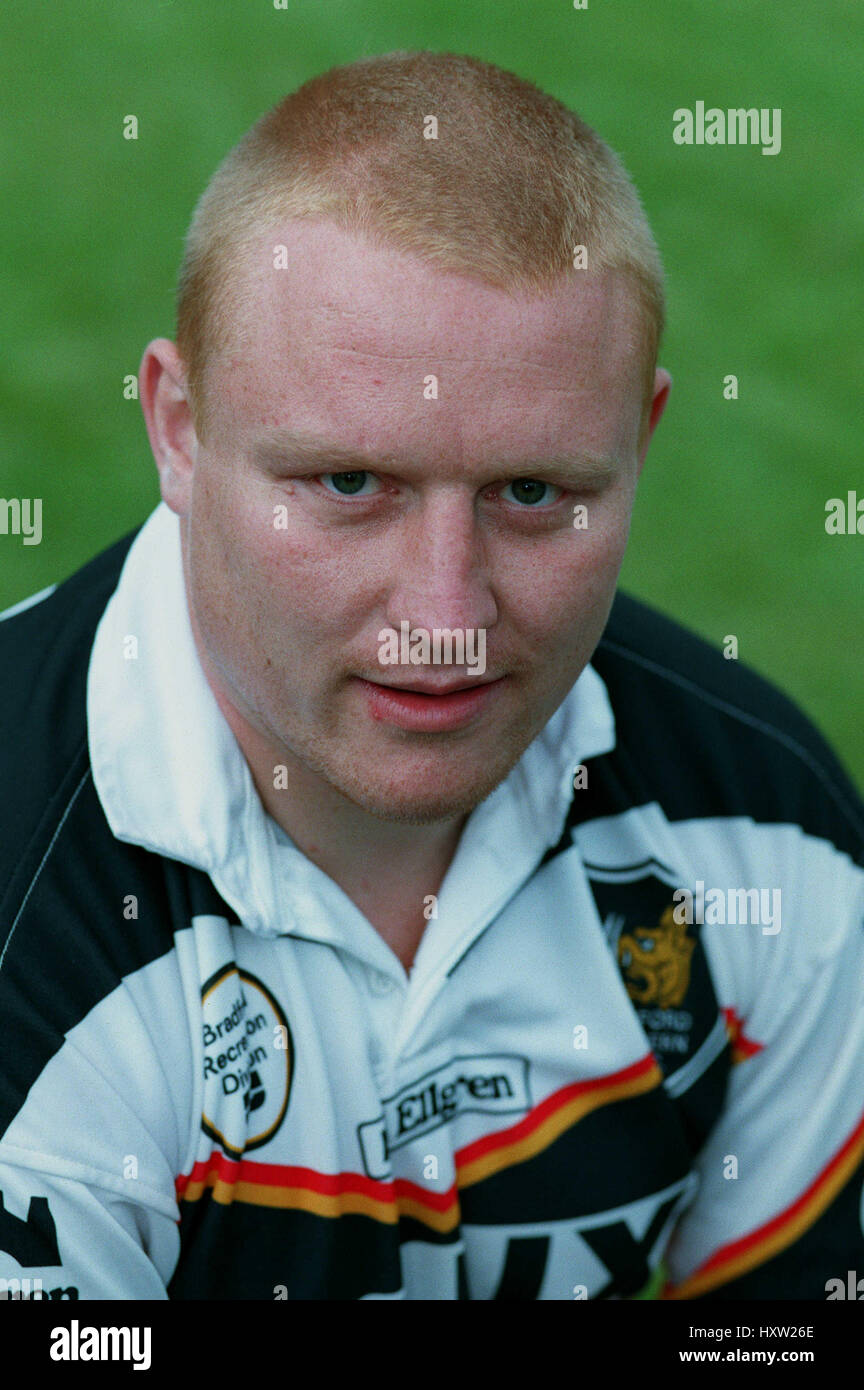 PAUL GRAYSHON BRADFORD NORTHERN RLFC 25 August 1994 Stock Photo - Alamy