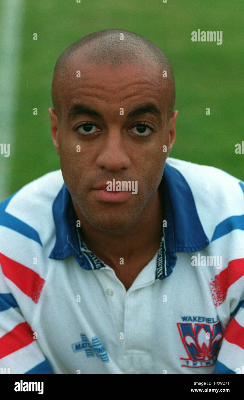 ANDY WILSON WAKEFIELD TRINITY RLFC 24 August 1994 Stock Photo - Alamy