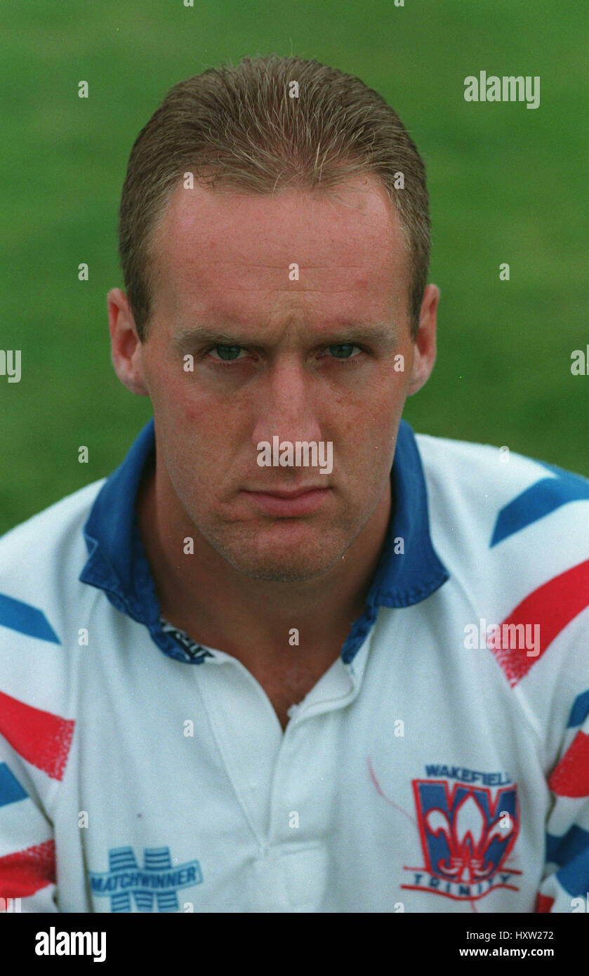 GARY SPENCER WAKEFIELD TRINITY RL 24 August 1994 Stock Photo - Alamy