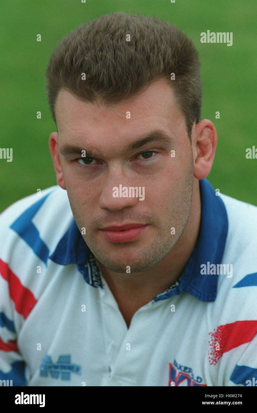 IAN GILDART WAKEFIELD TRINITY RLFC 24 August 1994 Stock Photo - Alamy
