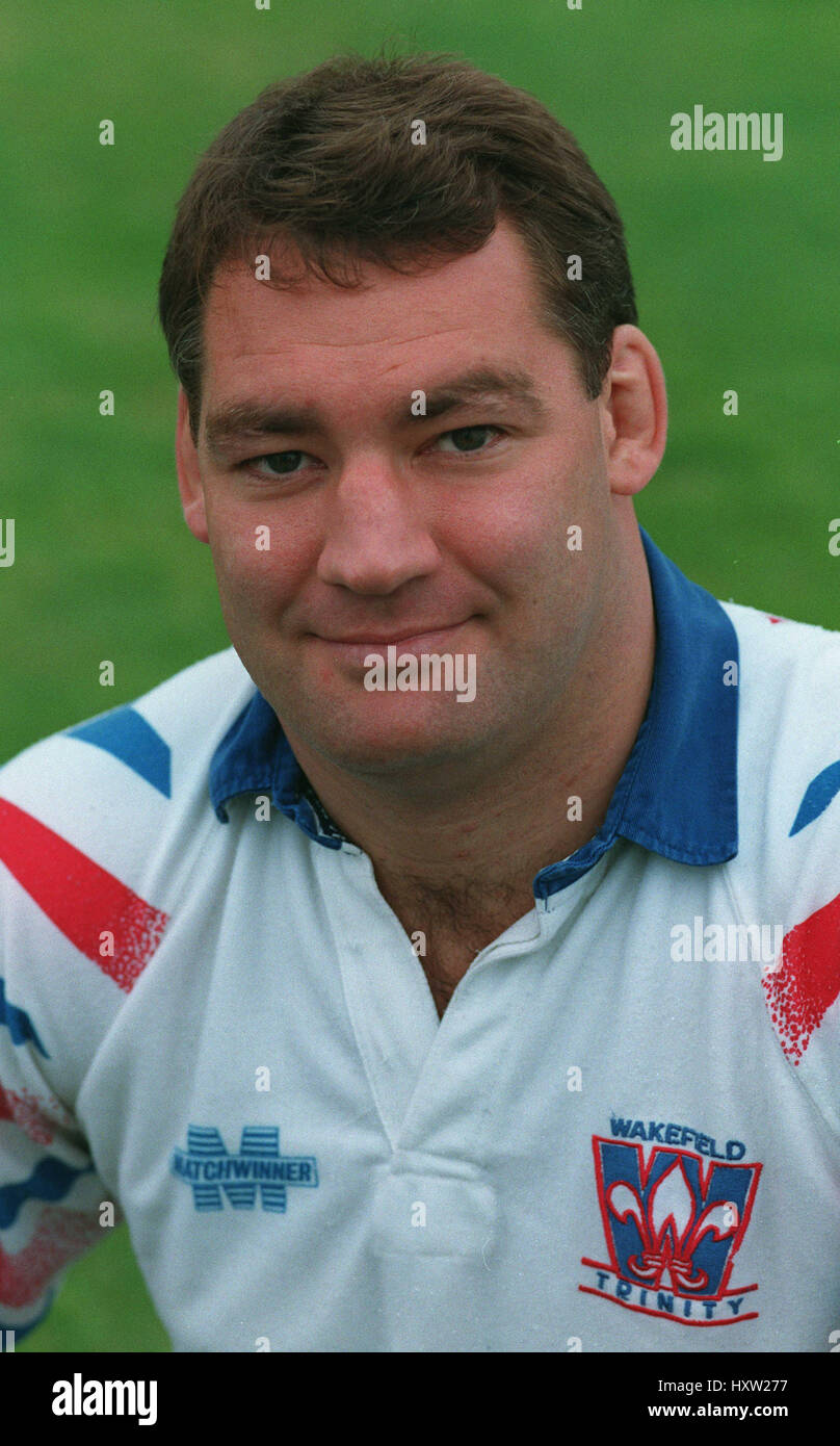 IAN MARLOW WAKEFIELD TRINITY RLFC 24 August 1994 Stock Photo - Alamy