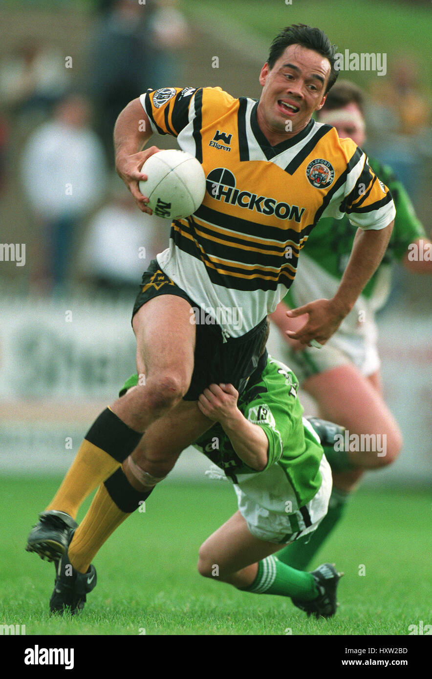 RICHIE BLACKMORE CASTLEFORD RLFC 14 September 1994 Stock Photo - Alamy