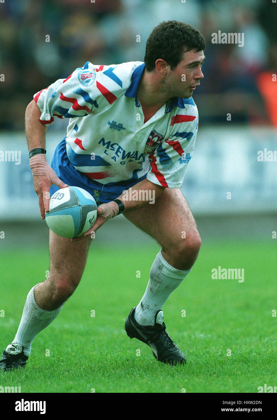 ADRIAN FLYNN WAKEFIELD TRINITY RLFC 19 September 1994 Stock Photo - Alamy