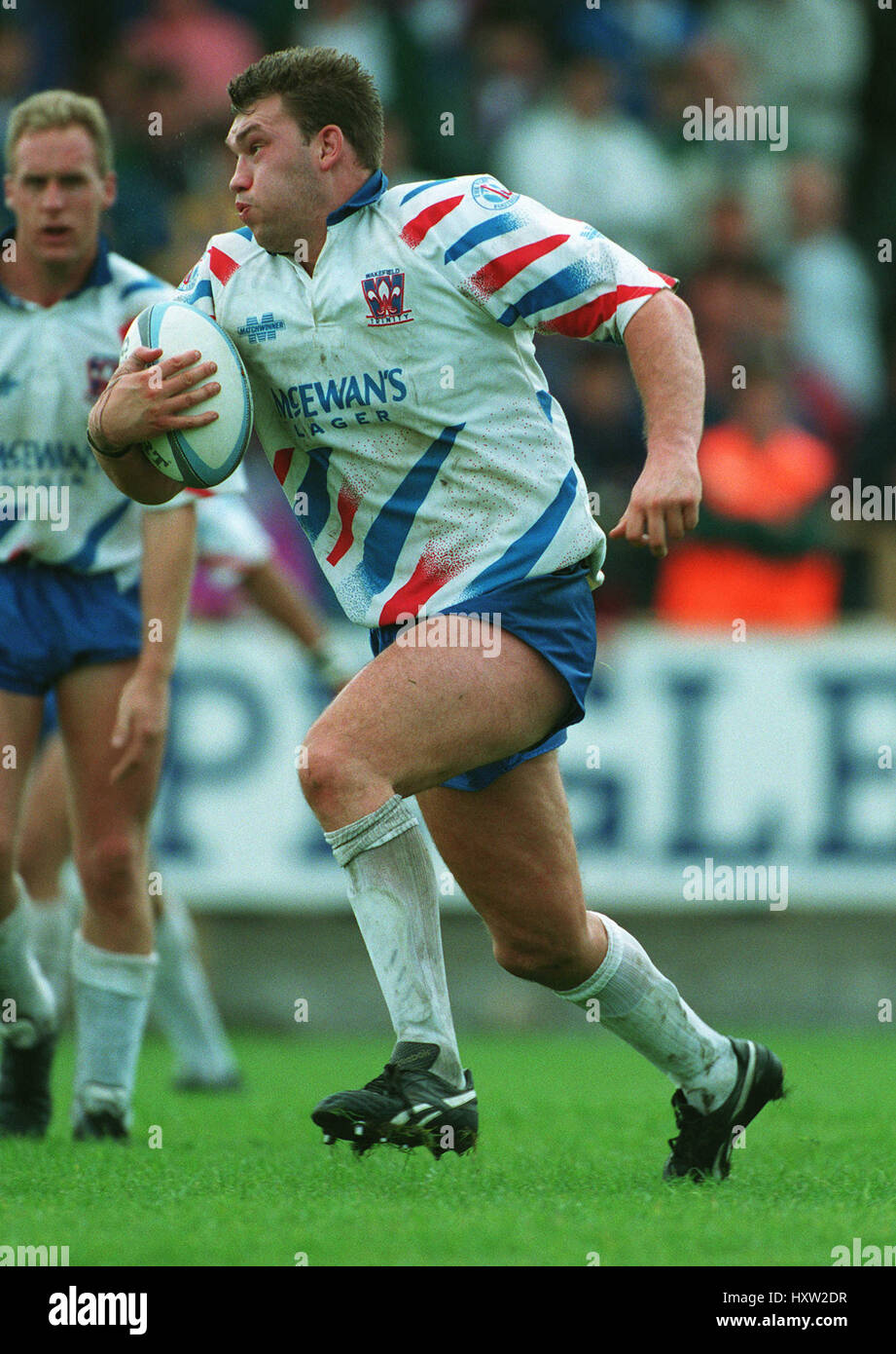 IAN GILDART WAKEFIELD TRINITY RLFC 19 September 1994 Stock Photo - Alamy
