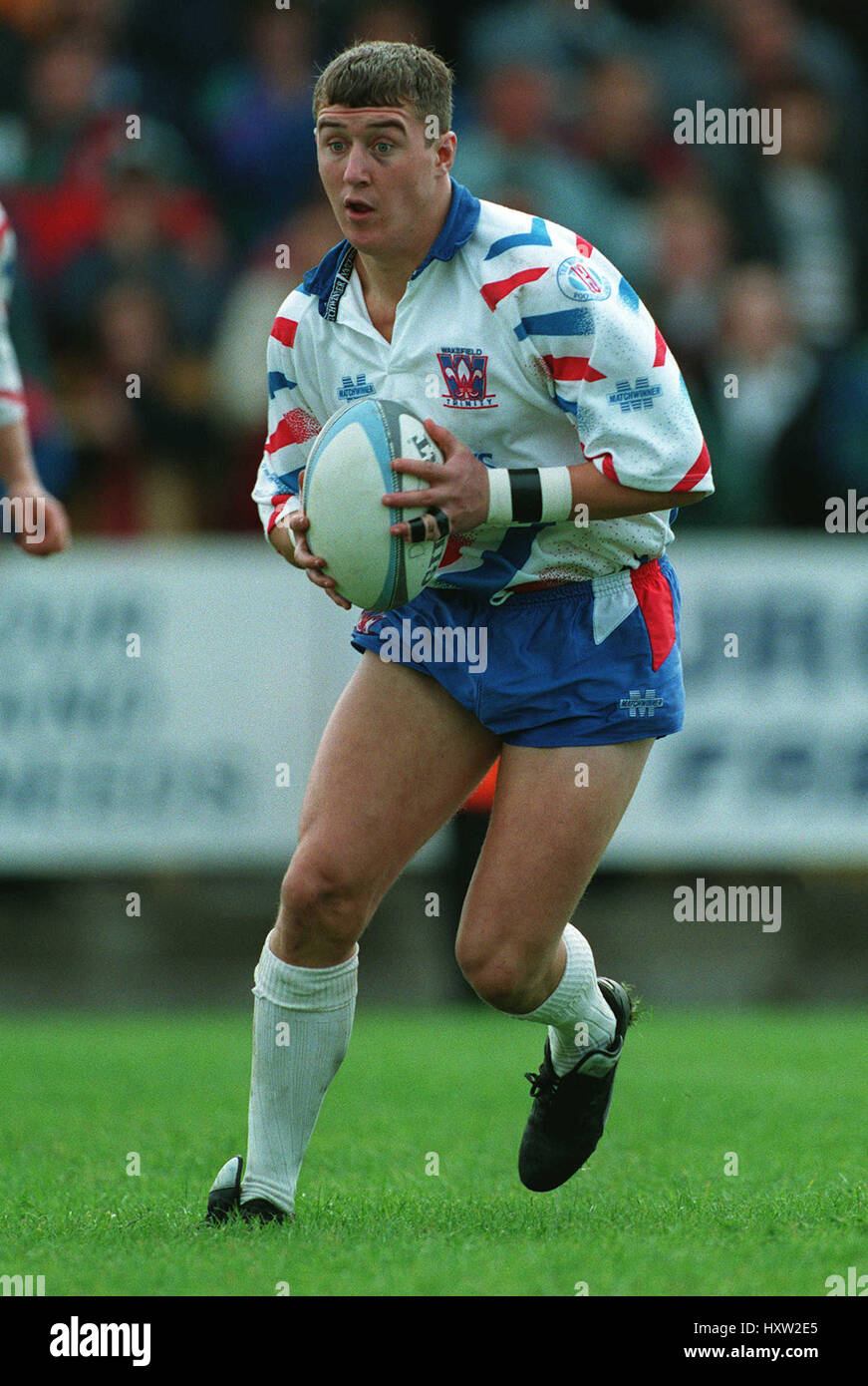 WAYNE FLYNN WAKEFIELD TRINITY RLFC 19 September 1994 Stock Photo - Alamy