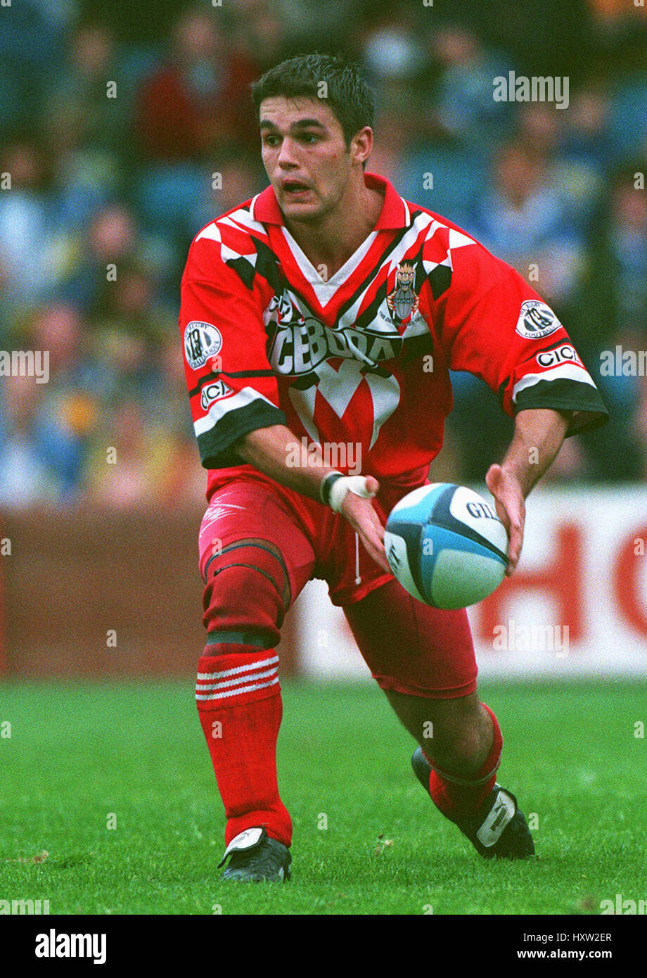 JONATHAN QUIGLEY SALFORD RLFC 19 September 1994 Stock Photo - Alamy