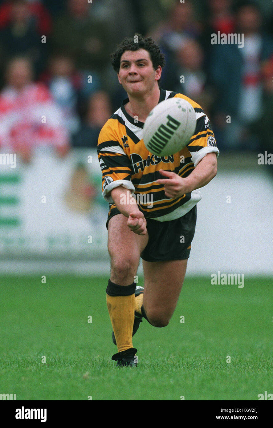 GARETH STEPHENS CASTLEFORD RLFC 21 September 1994 Stock Photo - Alamy