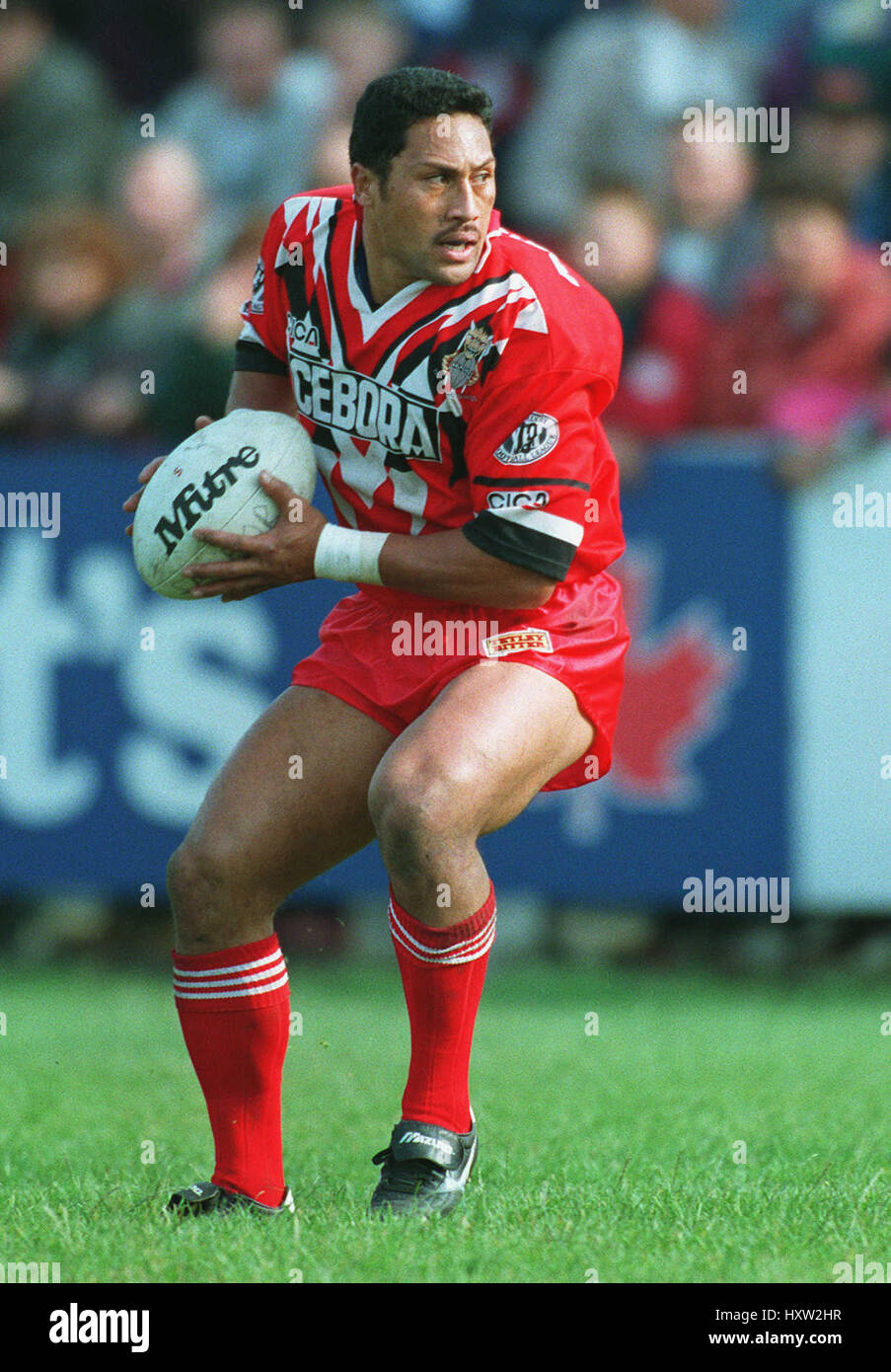 SAM PANAPA SALFORD RLFC 26 September 1994 Stock Photo - Alamy