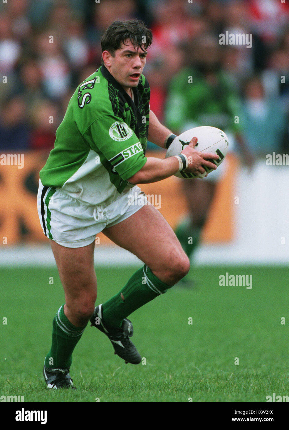 DARRYL POWELL SHEFFIELD EAGLES RLFC 27 September 1994 Stock Photo - Alamy