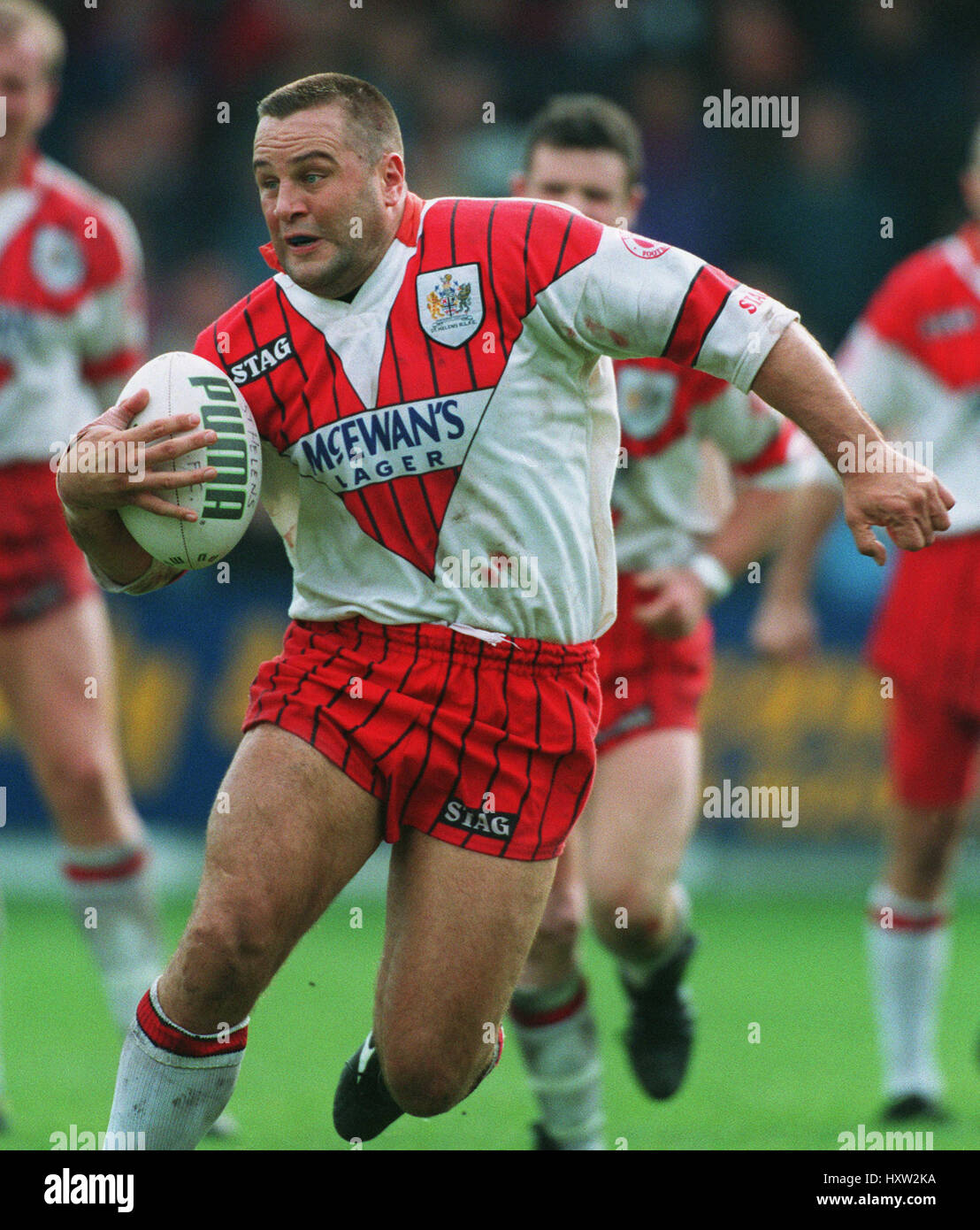 ANDY DANNATT ST. HELENS RLFC 27 September 1994 Stock Photo - Alamy