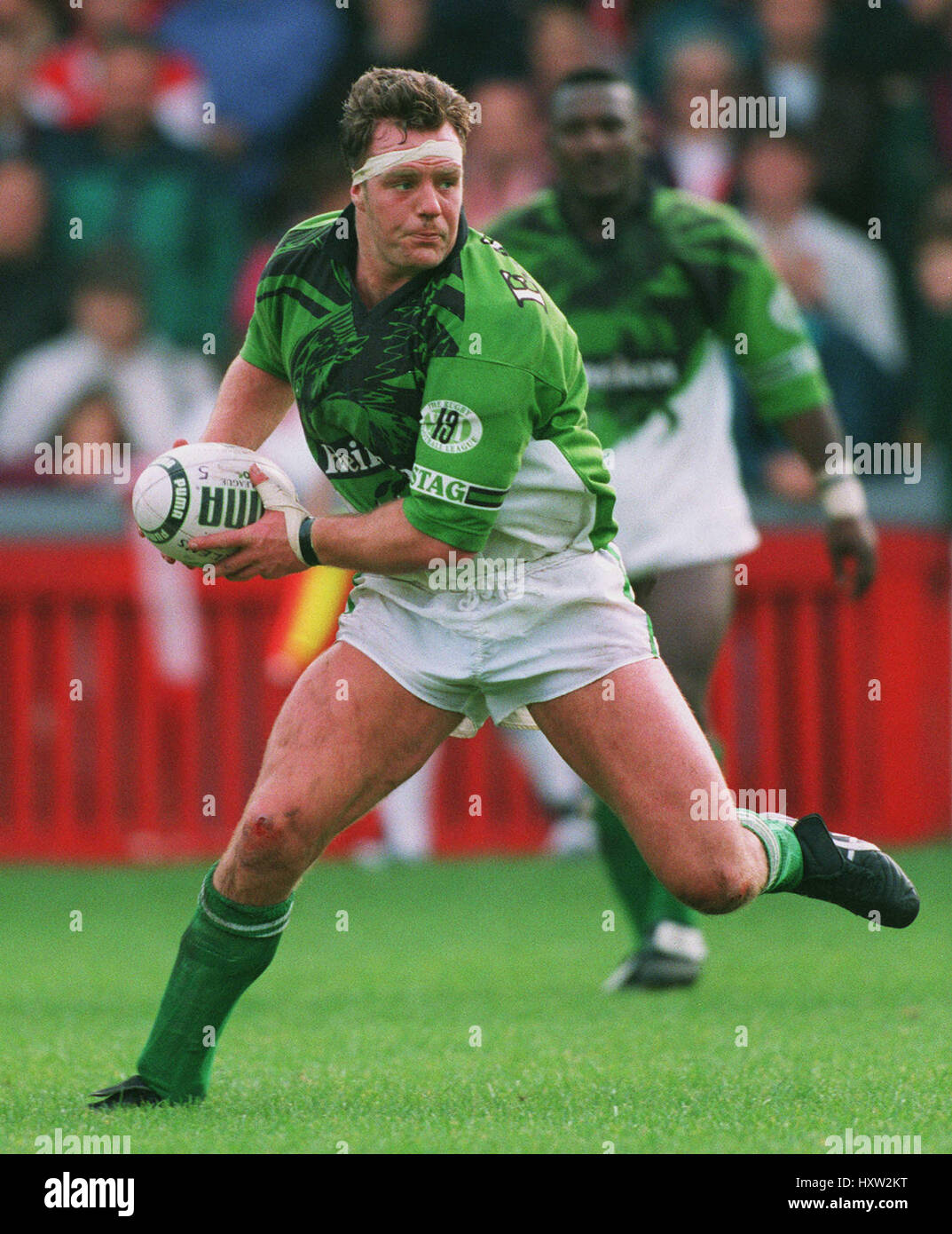 PAUL BROADBENT SHEFFIELD EAGLES RLFC 27 September 1994 Stock Photo - Alamy