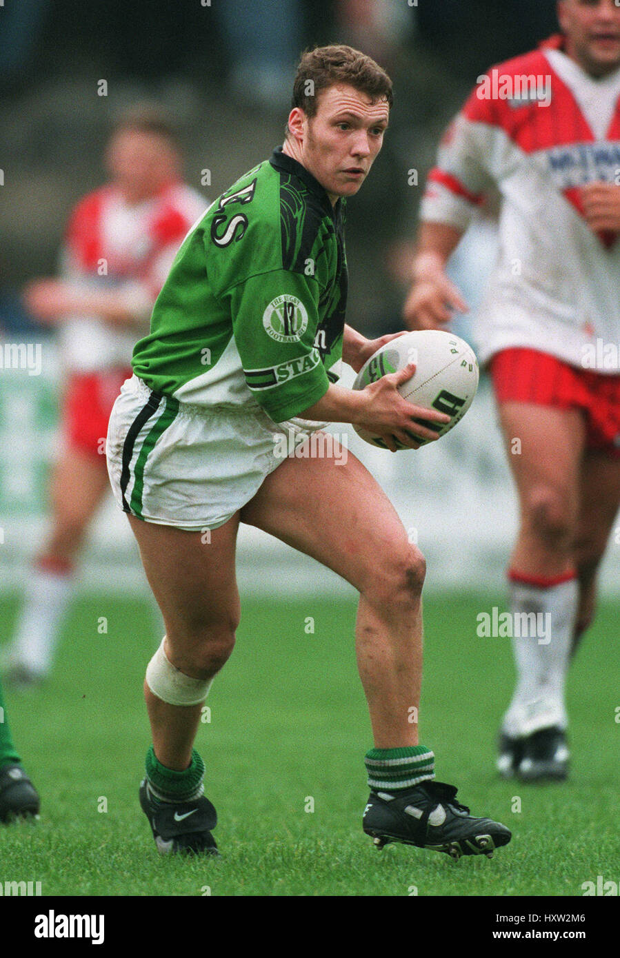 CARL BRIGGS SHEFFIELD EAGLES RLFC 21 February 1995 Stock Photo - Alamy