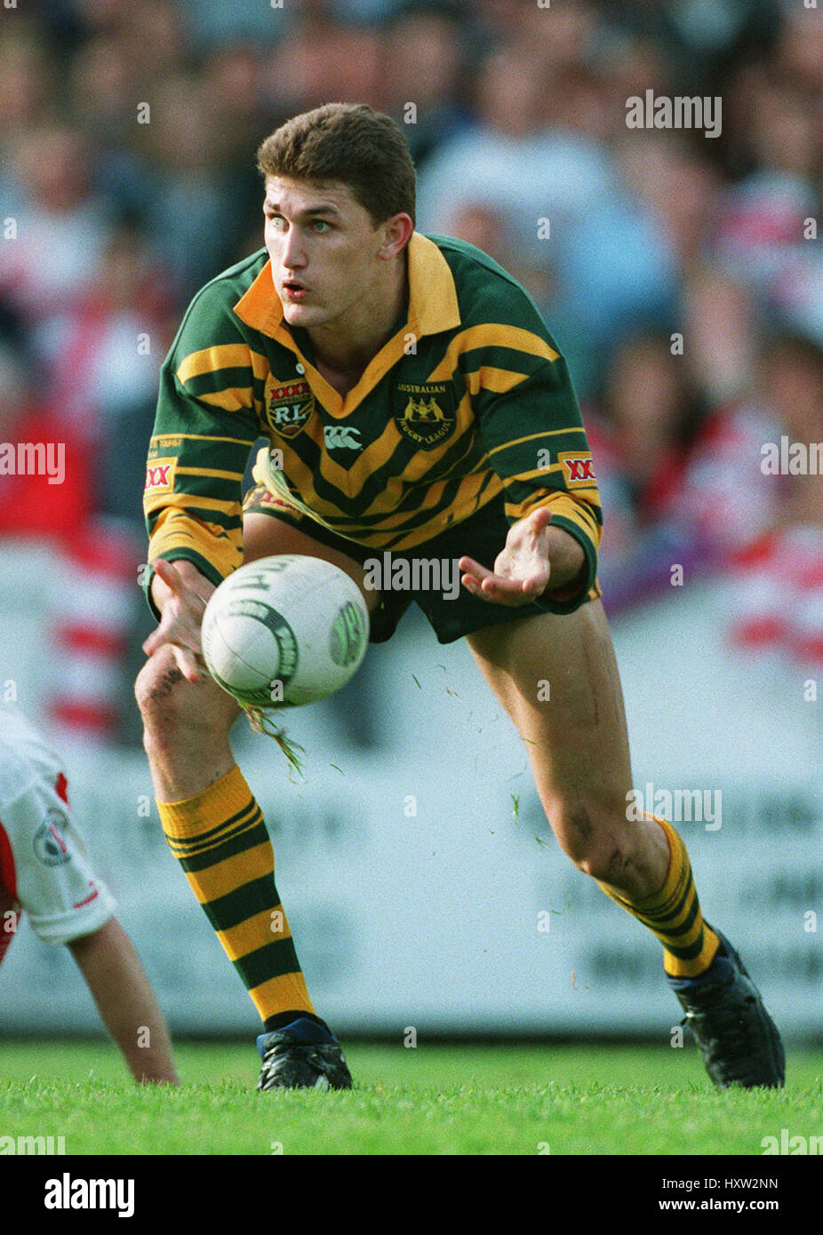 BRETT MULLINS AUSTRALIA RL 10 October 1994 Stock Photo - Alamy
