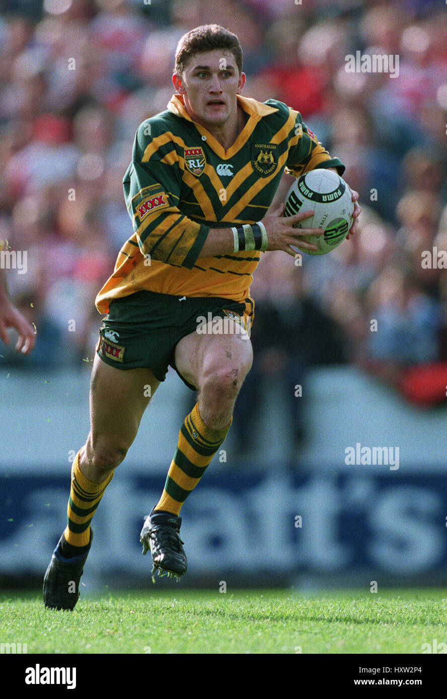 BRETT MULLINS AUSTRALIA RL 10 October 1994 Stock Photo - Alamy