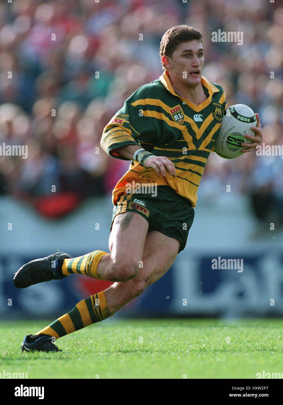 BRETT MULLINS AUSTRALIA RL 10 October 1994 Stock Photo - Alamy