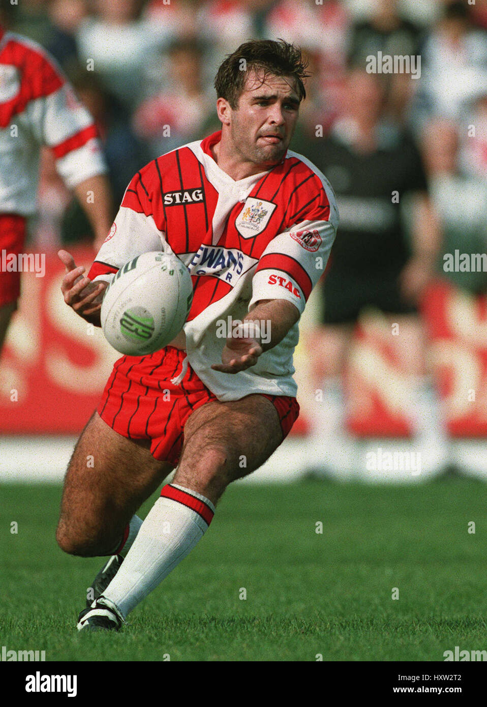 CHRIS JOYNT ST. HELENS RLFC 10 October 1994 Stock Photo - Alamy