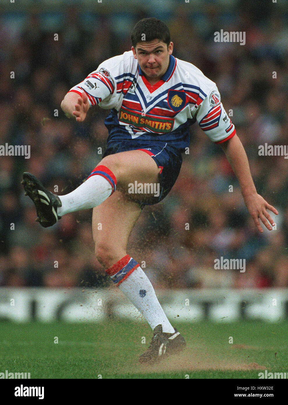 ANDREW FARRELL GREAT BRITAIN & WIGAN RLFC 21 November 1994 Stock Photo ...