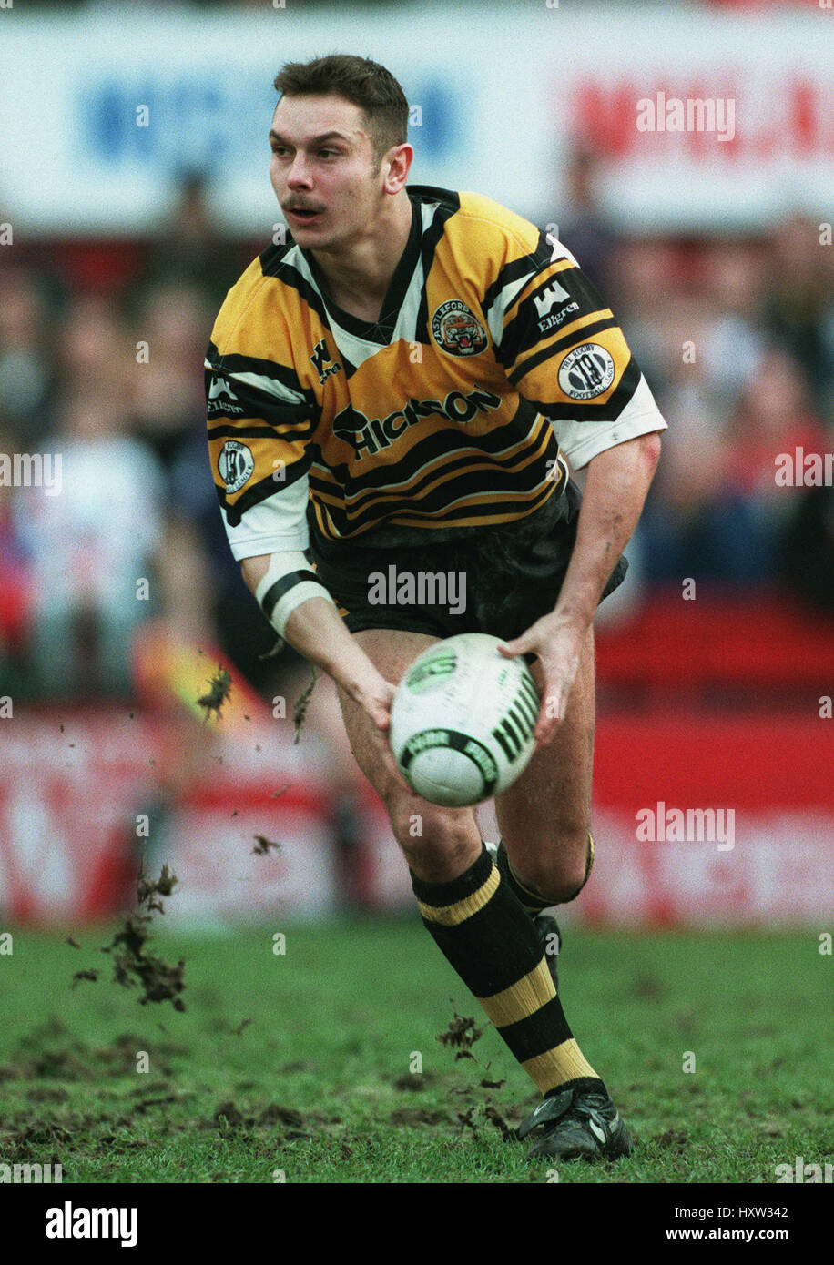 TONY SMITH CASTLEFORD RLFC 17 January 1995 Stock Photo - Alamy