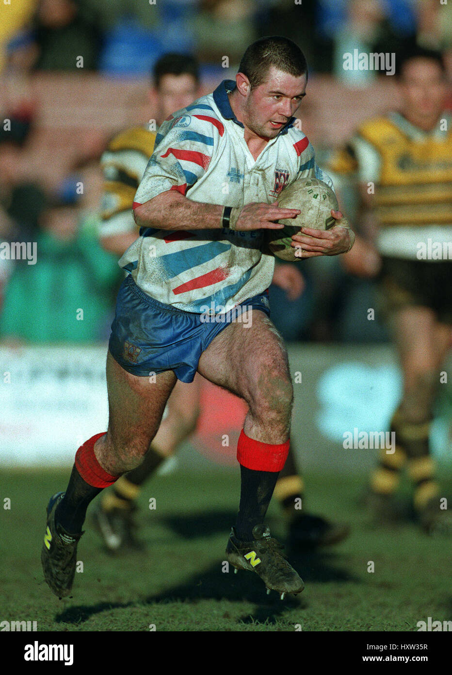 ADRIAN FLYNN WAKEFIELD TRINITY RLFC 27 February 1995 Stock Photo - Alamy
