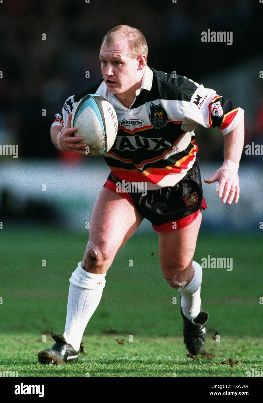 DERYCK FOX BRADFORD NORTHERN RLFC 28 February 1995 Stock Photo - Alamy