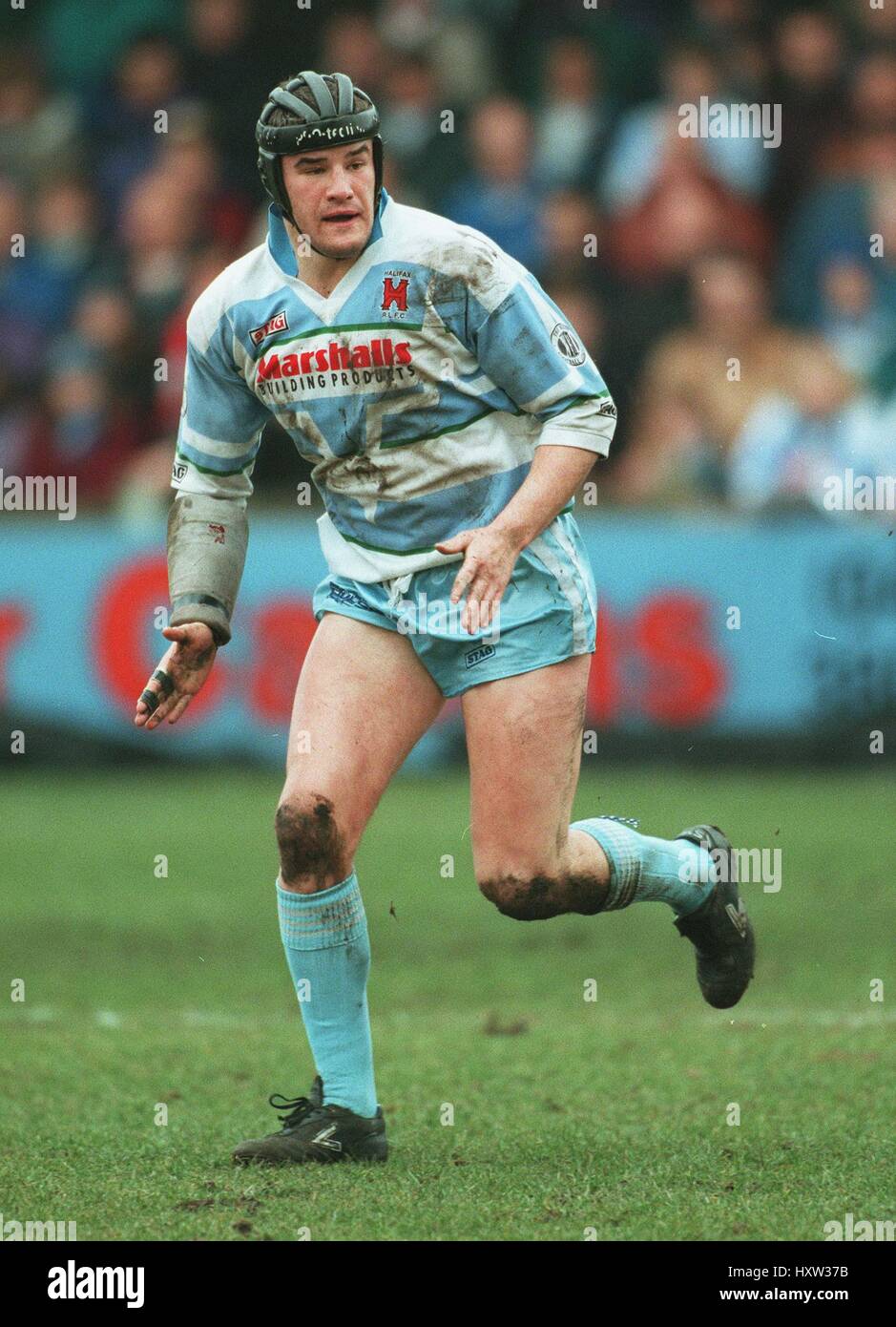SIMON BALDWIN HALIFAX RLFC 27 March 1995 Stock Photo - Alamy
