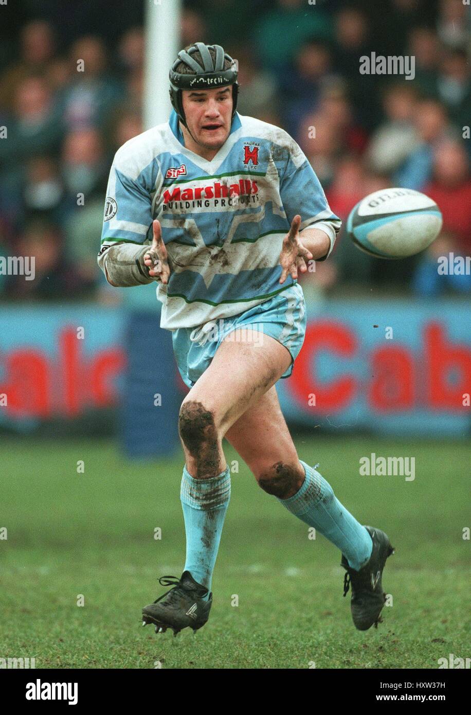 SIMON BALDWIN HALIFAX RLFC 27 March 1995 Stock Photo - Alamy