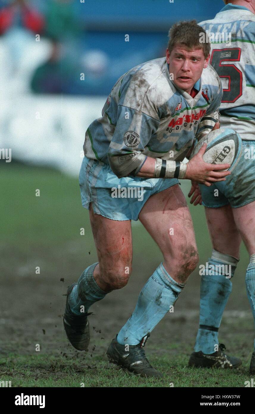 GARY DIVORTY HALIFAX RLFC 27 March 1995 Stock Photo - Alamy