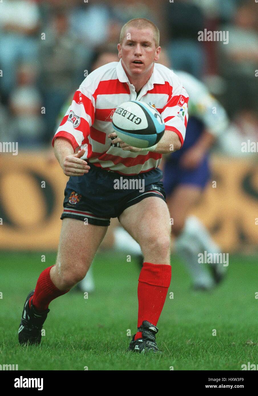 MARTIN CROMPTON OLDHAM RLFC 19 September 1995 Stock Photo - Alamy